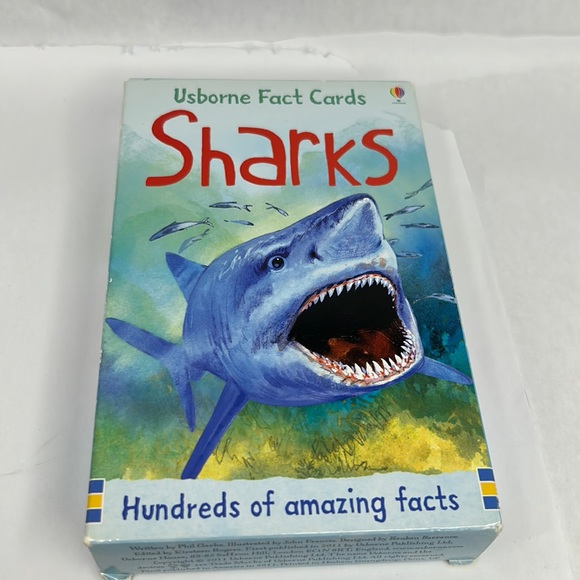 Sharks | Other | Fact Cards Sharks Facts And Lists 5 Cards | Poshmark